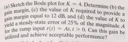 Solved P9.21 Consider a unity feedback system with the | Chegg.com