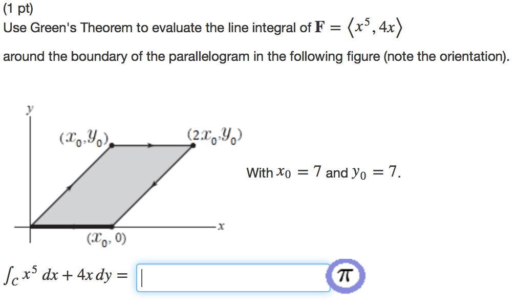 Solved Use Green's Theorem to evaluate the line integral of | Chegg.com