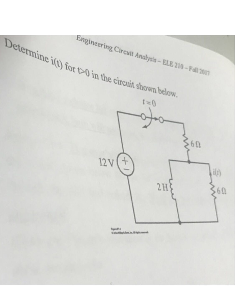Solved Engineering Circuit Analysis-ELE 210-Fall 2017 | Chegg.com
