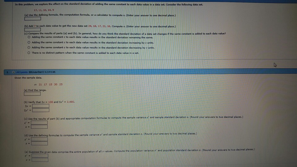 Solved In This Problem We Explore The Effect On The