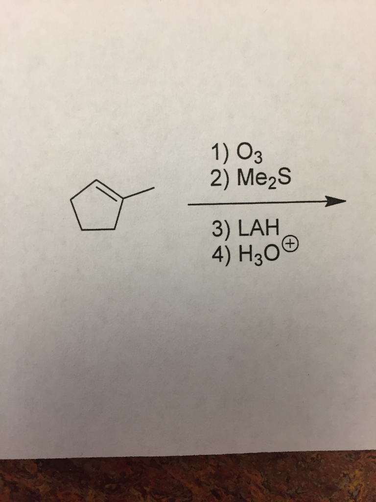 Solved 2) Me2S 2 3) LAH 4) H30t | Chegg.com