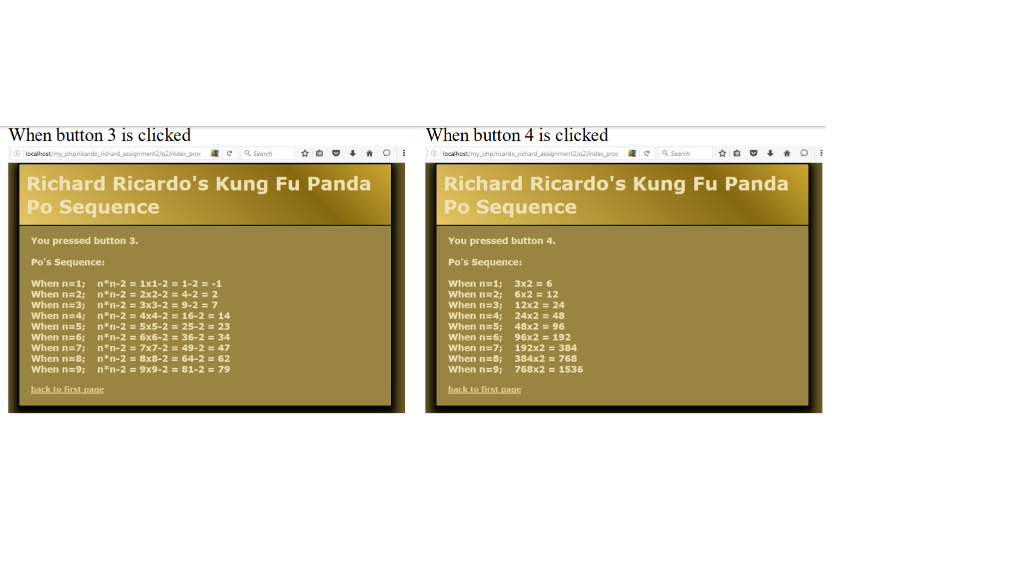 Solved Create web page(s) that displays the default | Chegg.com
