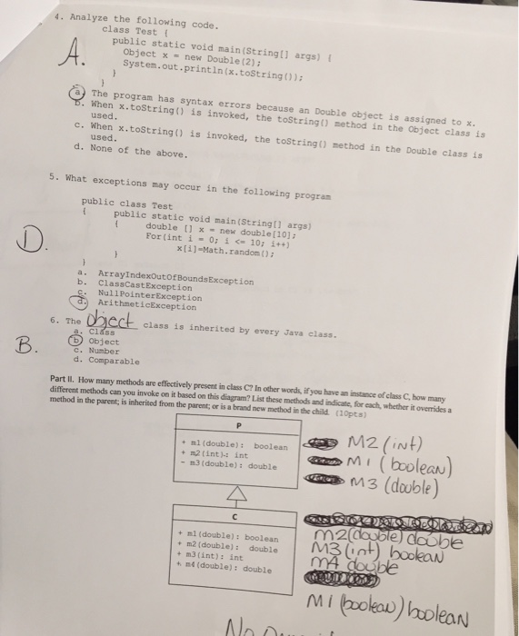 Solved Part I: Multiple Choice Questions: (5pts each) canmt | Chegg.com