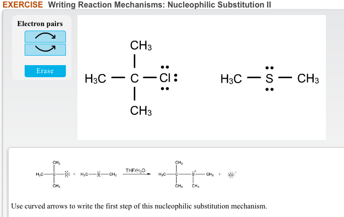 Solved EXERCISE Writing Reaction Mechanisms: Nucleophilic | Chegg.com