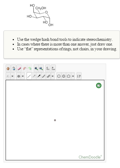 Solved Convert the following chair conformation of the sugar | Chegg.com