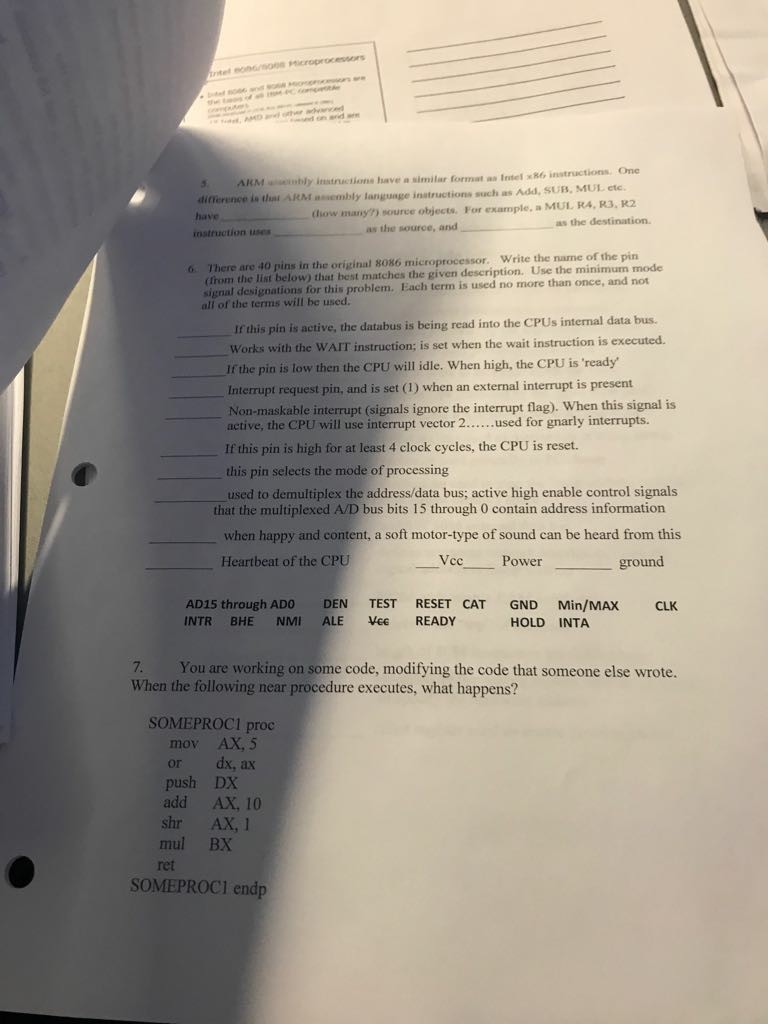 Solved Arm Assembly Instructions Have A Similar Format As 