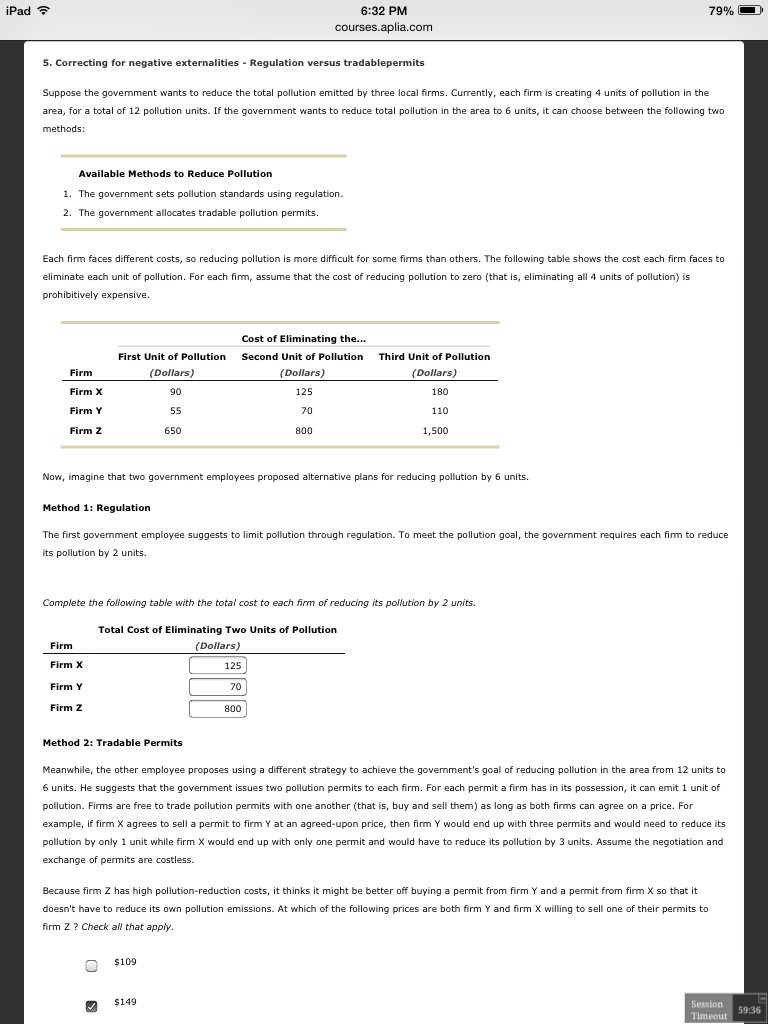 Can anyone check my answers im pretty sure the lasts | Chegg.com