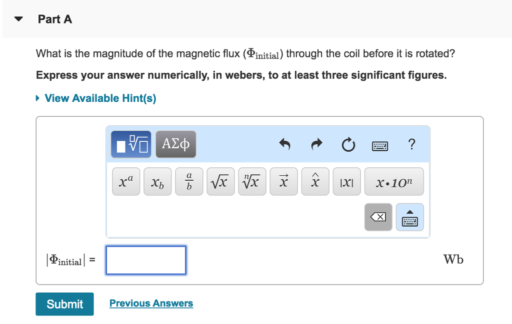 Solved Constants In a physics laboratory experiment, a coil | Chegg.com
