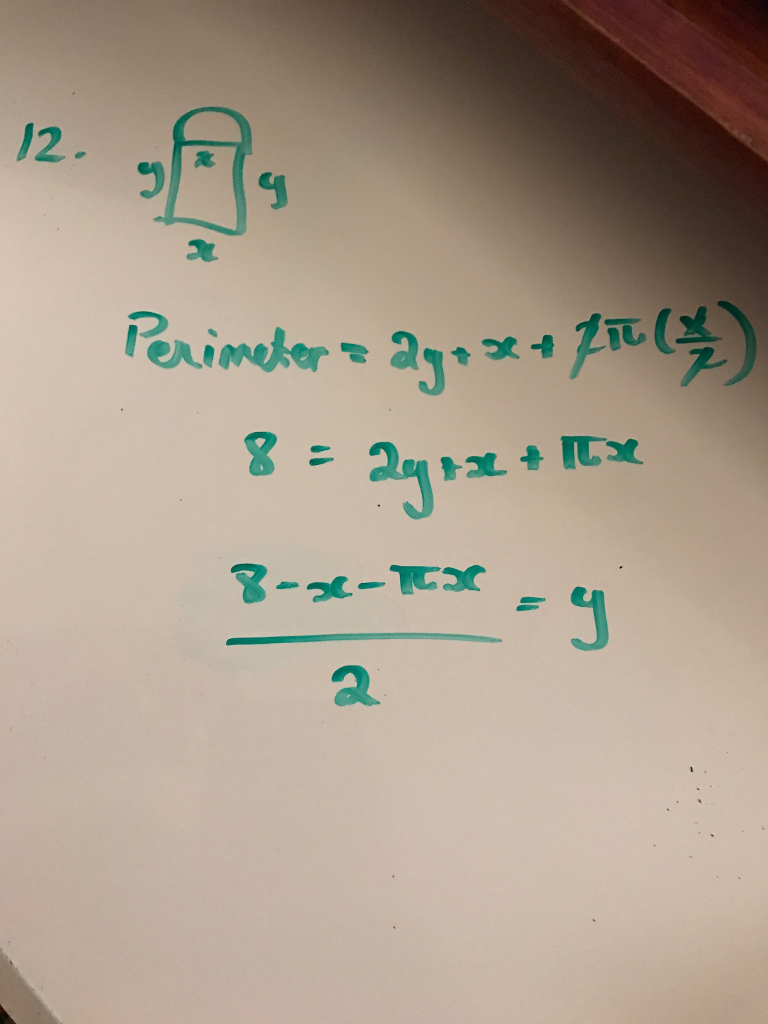 Solved Perimeter 2Y X PI X Z 8 2 Y X PI X 8 Chegg
