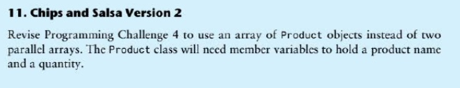 Solved Chapter 08 - Programming Challenge # 11 (Starting Out | Chegg.com