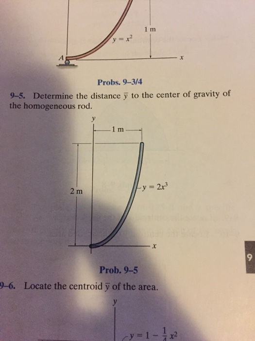 Solved Determine the distance y to the center of gravity of | Chegg.com