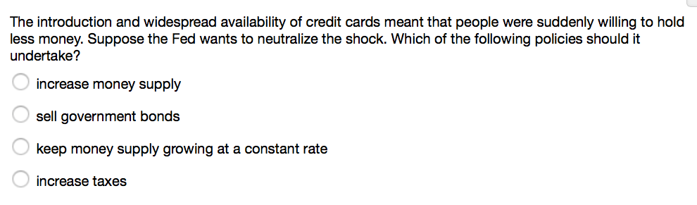 Solved The introduction and widespread availability of | Chegg.com