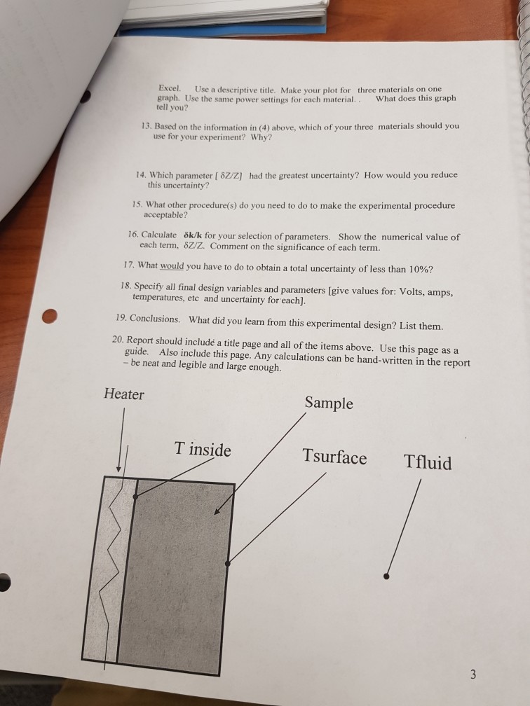 Solved Conduction Experimental Design Section 01 Names [2) | Chegg.com