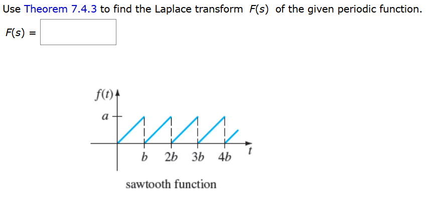 Solved Use the Laplace transform to solve the given integral | Chegg.com