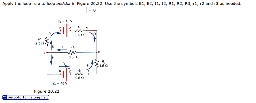 Solved Apply The Loop Rule To Loop Aedcba In Figure 2022 6552