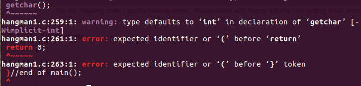 Solved This is for C Programming: For the folloiwng | Chegg.com