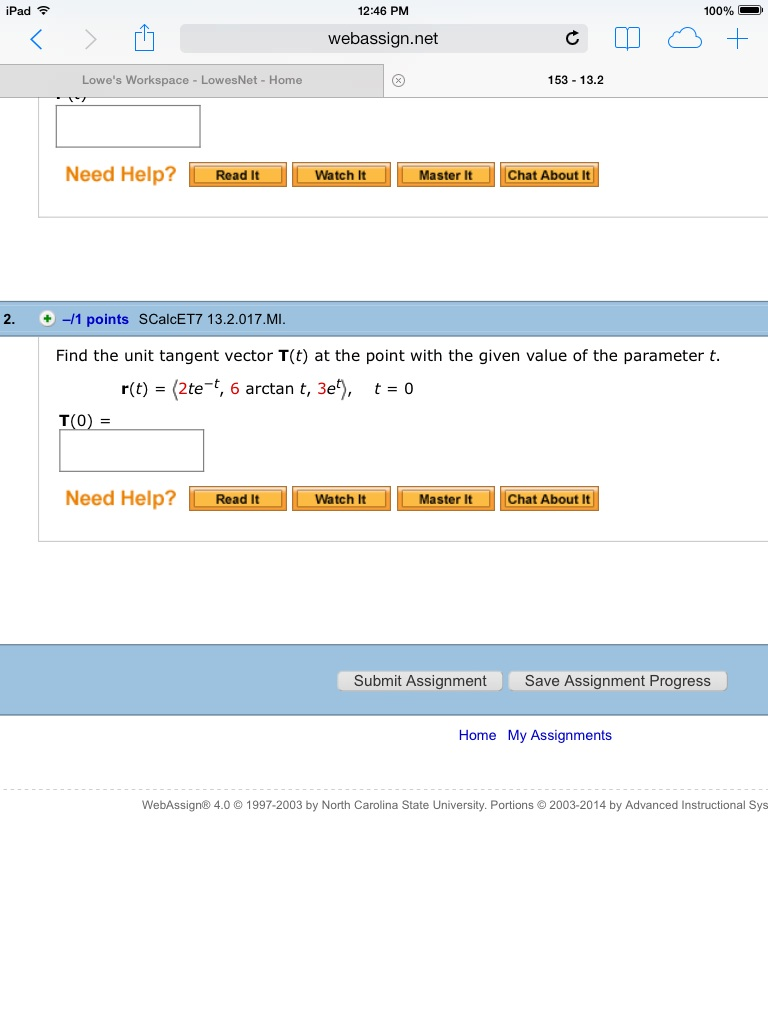 Solved Find the unit tangent vector T(t) at the point with | Chegg.com Solved Find the unit tangent vector T(t) at the point with | Chegg.com