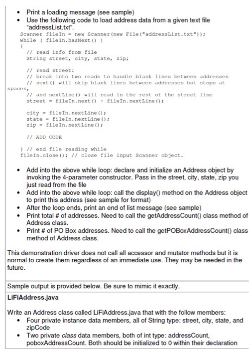 Solved Java homework help please! You will | Chegg.com