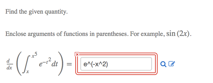Solved Find the given quantity Enclose arguments of | Chegg.com