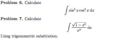 Solved Calculate integral sin^2 x cos^2 x dx Calculate | Chegg.com