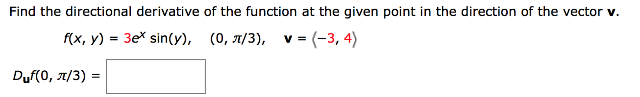 Solved Find the directional derivative of the function at | Chegg.com