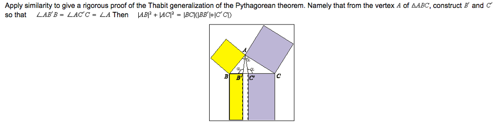 Solved Apply similarity to give a rigorous proof of the | Chegg.com