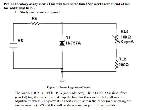 Solved Pre-Laboratory assignment (This will take some time! | Chegg.com