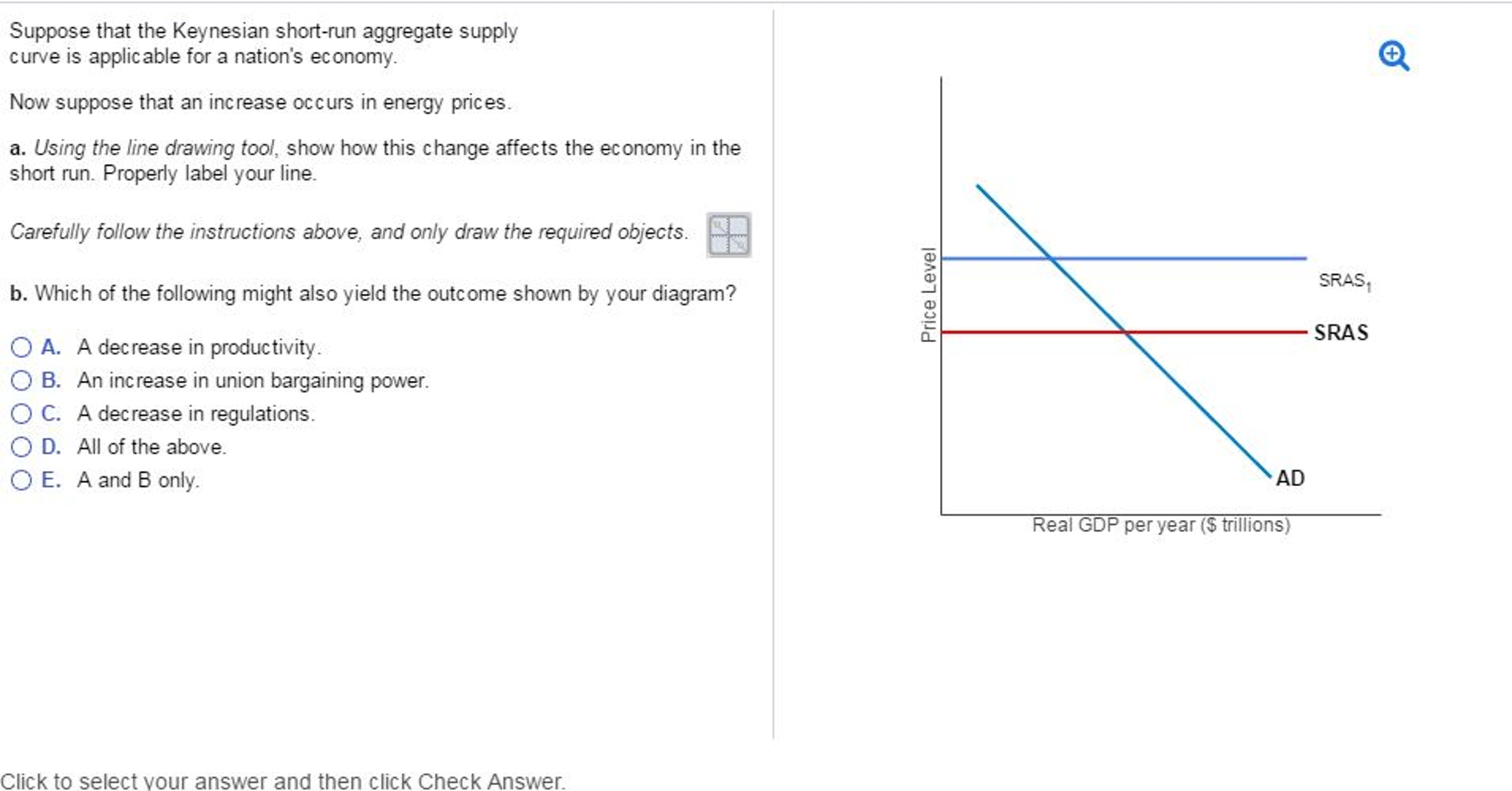 Solved Suppose that the Keynesian short-run aggregate supply | Chegg.com Solved Suppose that the Keynesian short-run aggregate supply | Chegg.com