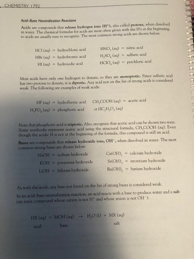Solved Post-Laboratory Assignment 1. For each of the | Chegg.com