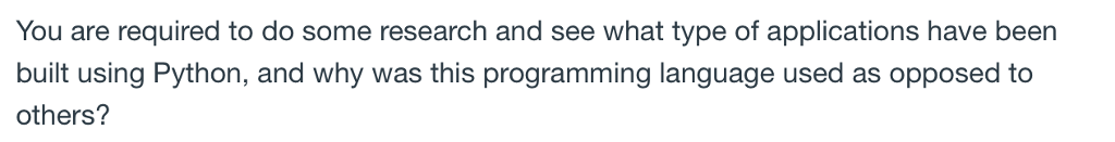 Solved You are required to do some research and see what | Chegg.com