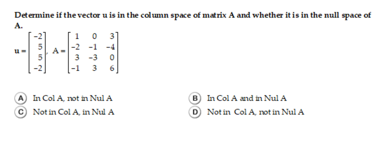 Solved Use coordinate vectors to determine whether the given | Chegg.com