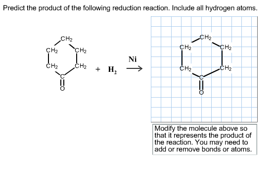 Solved predict the product of the following reduction | Chegg.com