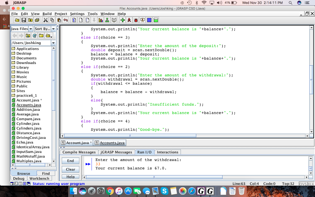 Computer Science Archive | November 30, 2016 | Chegg.com