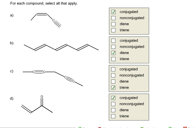 Solved For each compound, select all that apply. | Chegg.com