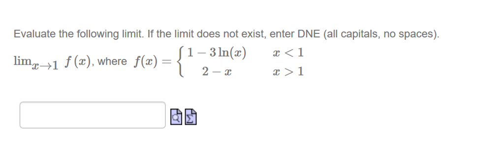 Solved Evaluate the following limit. If the limit does not | Chegg.com