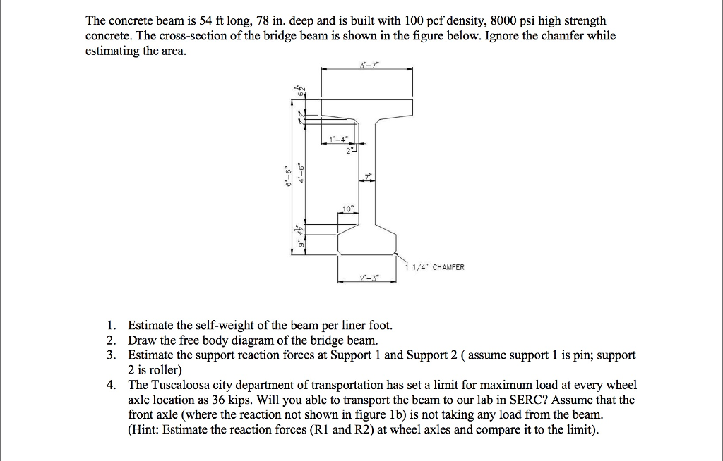 Solved Problem 1: Assume that you are working for precast | Chegg.com