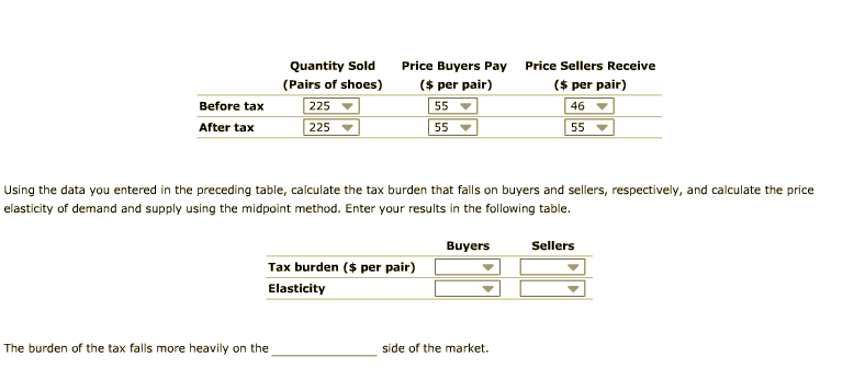 Solved Using the data you entered in the preceding table, | Chegg.com