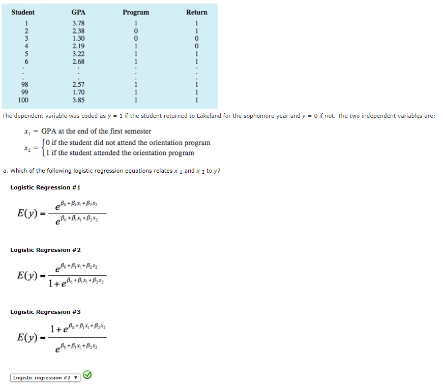 Solved Over the past few years the percentage of students | Chegg.com