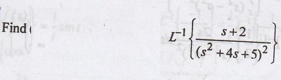 Solved 429 Find S +2 (s2+4s + 5) | Chegg.com