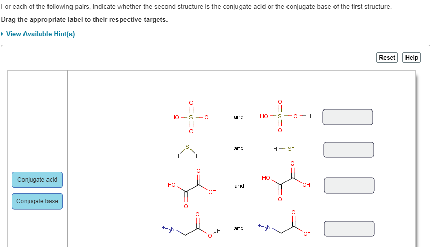 Solved For each of the following pairs, indicate whether the | Chegg.com