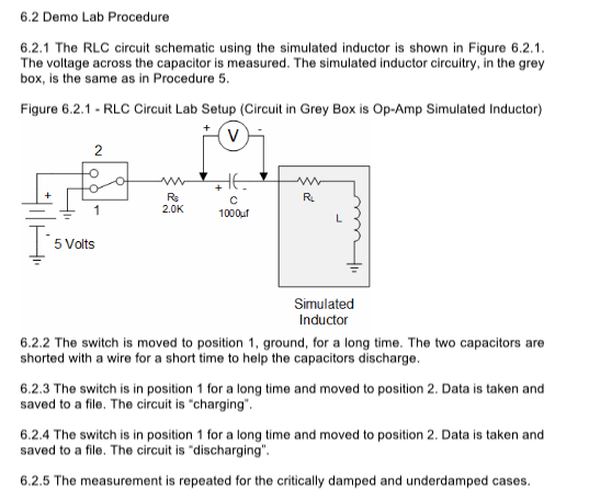 Solved Procedure 6-RLC Circuits 6.0 Introduction This | Chegg.com