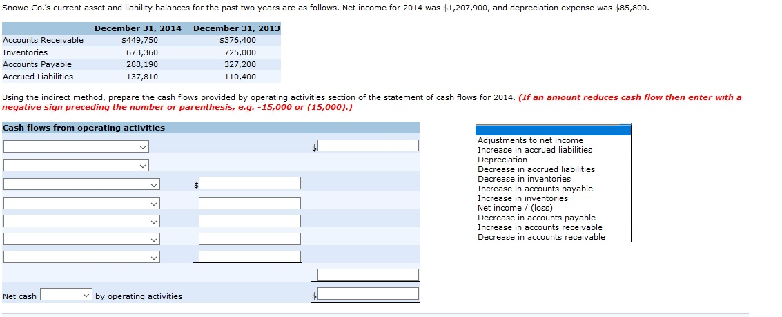 Solved The options for the row title names are listed in the | Chegg.com