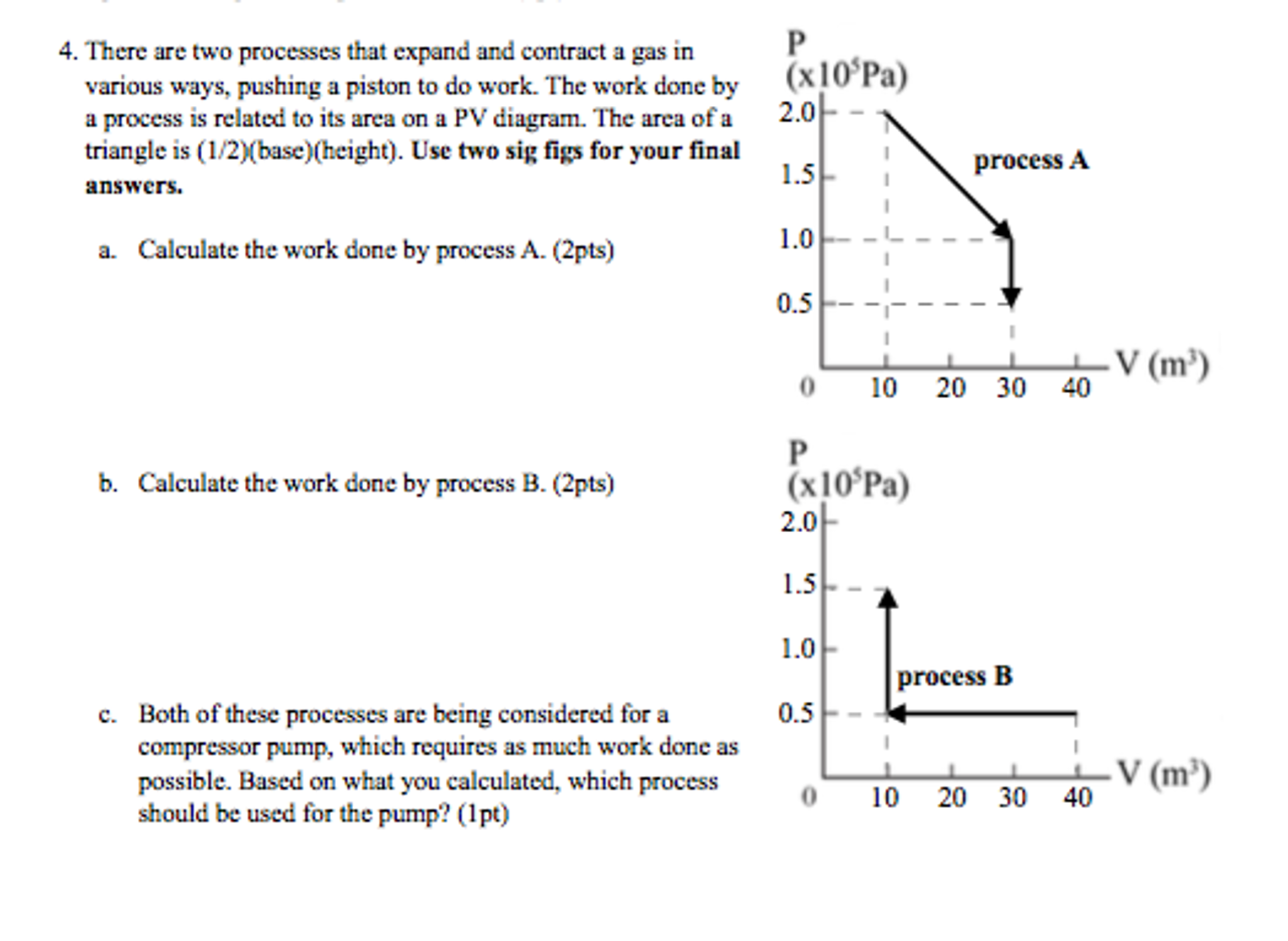 Solved There are two processes that expand and contract a | Chegg.com