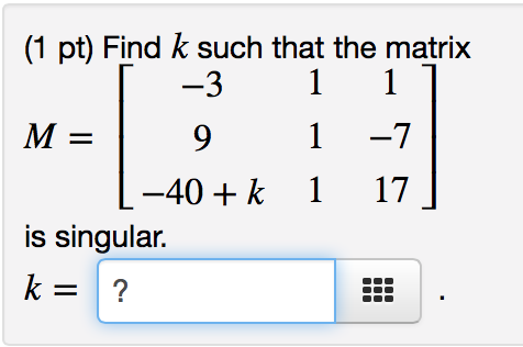 Solved Given the augmented matrix A , perform each row | Chegg.com