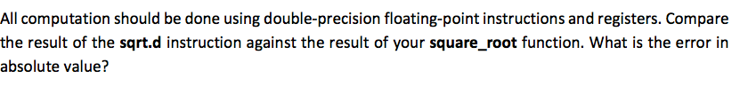 Solved Q3. Square Root Calculation: Newton's iterative | Chegg.com