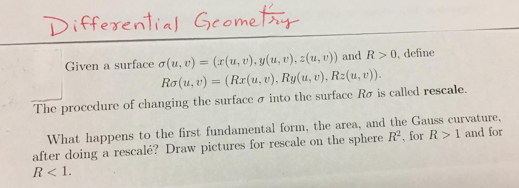 Solved Given a surface sigma(u, upsilon) = (x(u, upsilon), | Chegg.com