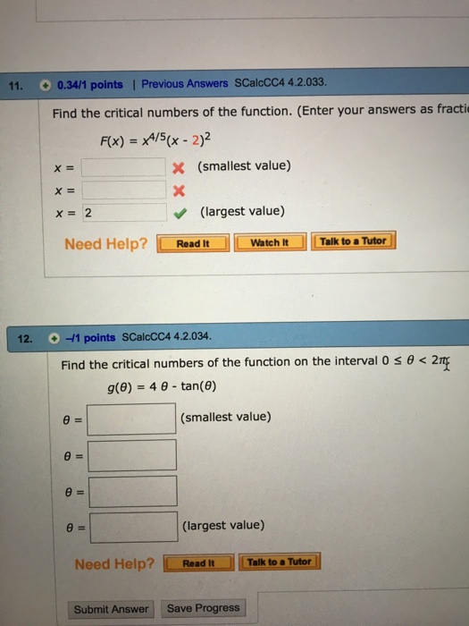 Solved Find the critical numbers of the function. (Enter | Chegg.com
