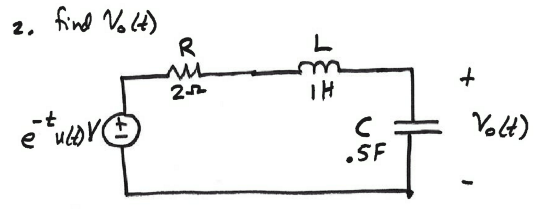 Solved Find Vo(t) using the Laplace Transform | Chegg.com