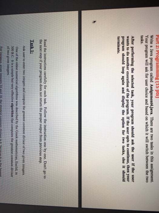 Solved Part 1: writing Exercise: (5 pts) The following are | Chegg.com