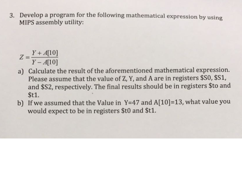 Solved Develop a program for the following mathematical | Chegg.com